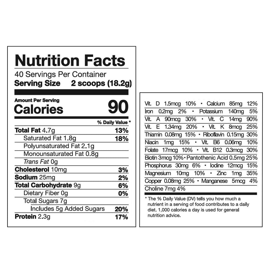 Premium Ingredients - Sammy's Milk